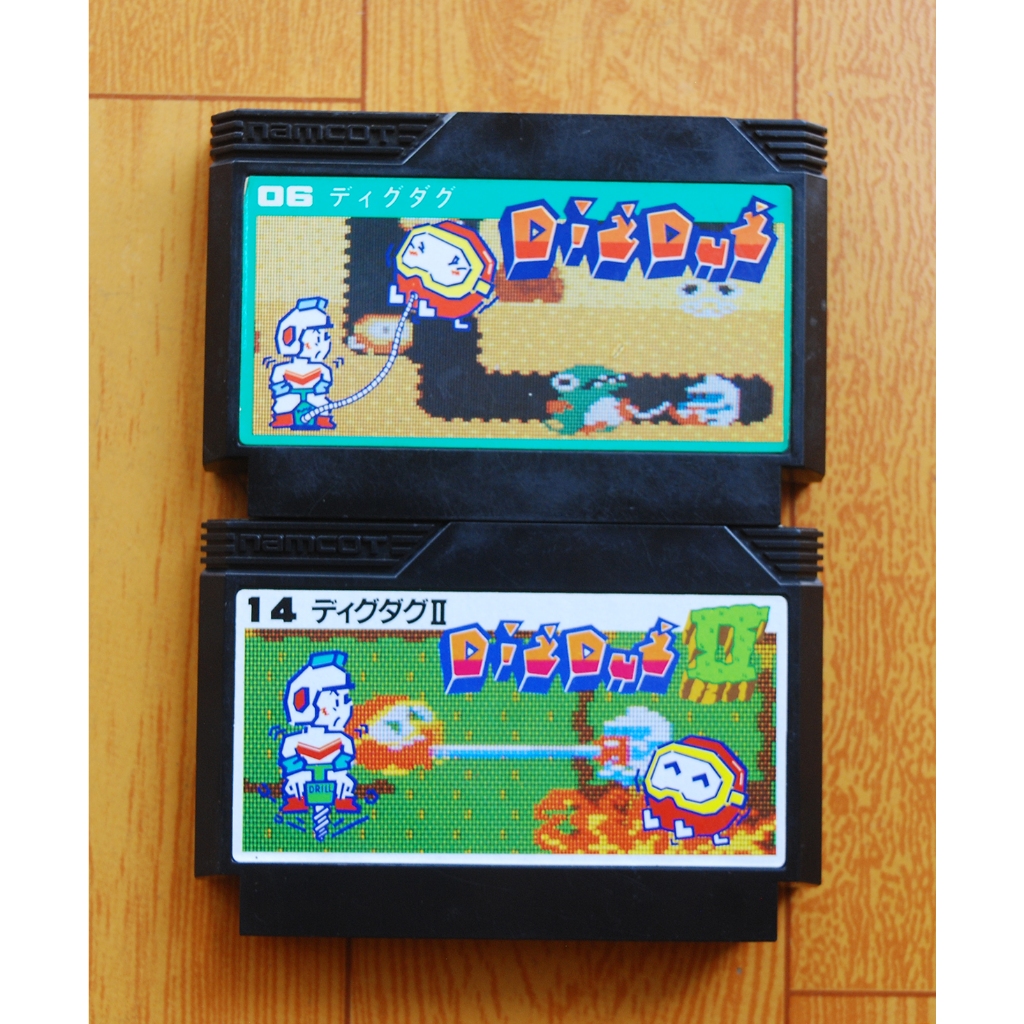 Famicom Original tape (Original) Dig Dug 1+2 | Shopee Philippines