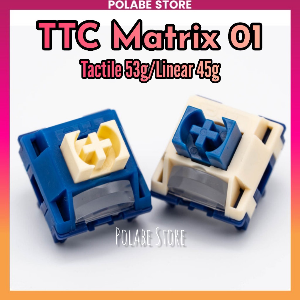 TTC Matrix 01 Linear Tactile switch TTC Mechanical Keyboard switch ...