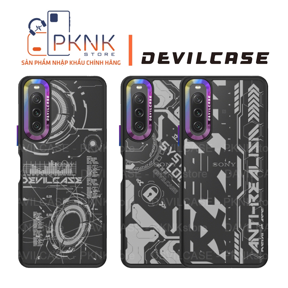 Devilcase Sony Xperia 10 V I Lite Case (Black Frame + Titanium Key + Titanium Camera) | Shopee ...