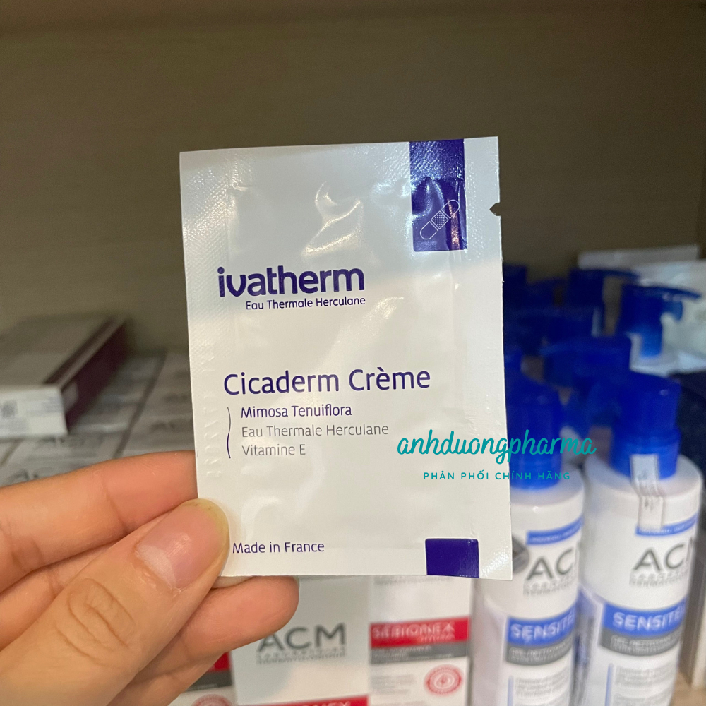 Cicaderm IVATHERM Skin Repair Cream Heals Damage, Prevents Scar ...