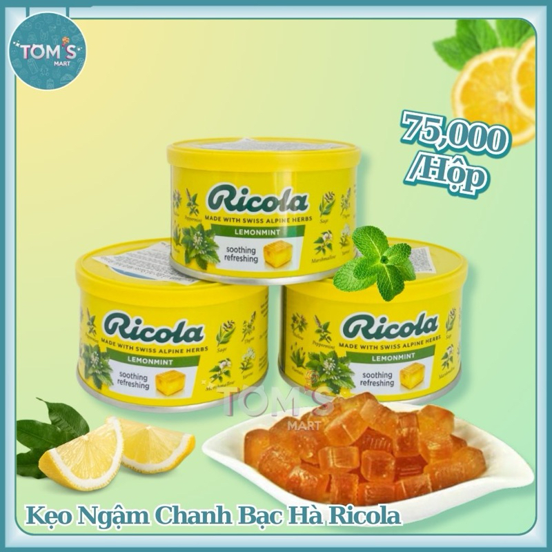 Ricola Lemon Mint Candy (Switzerland) | Shopee Philippines