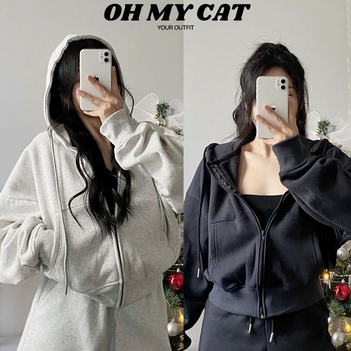 Crotop cotton feltJacket - Super pretty Korean style (REAL PHOTO ...