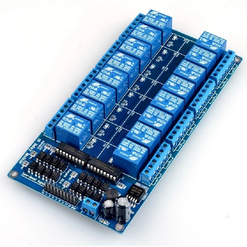 12v optical isolation 16-channel relay Module | Shopee Philippines