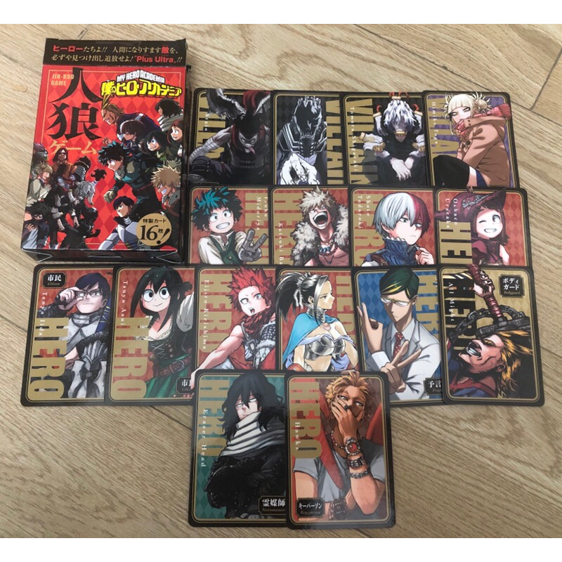 My Hero Academia/Boku no Hero Academia Card - MHA Hero Academy | Shopee ...
