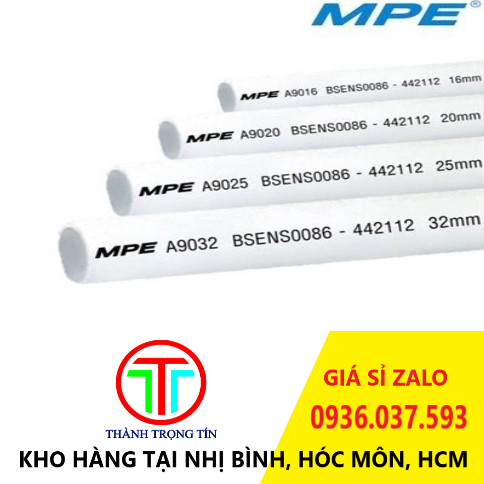 1 meter of non-PVC pipe 16, 20, 25, 32 from MPE, hard pipe for ...