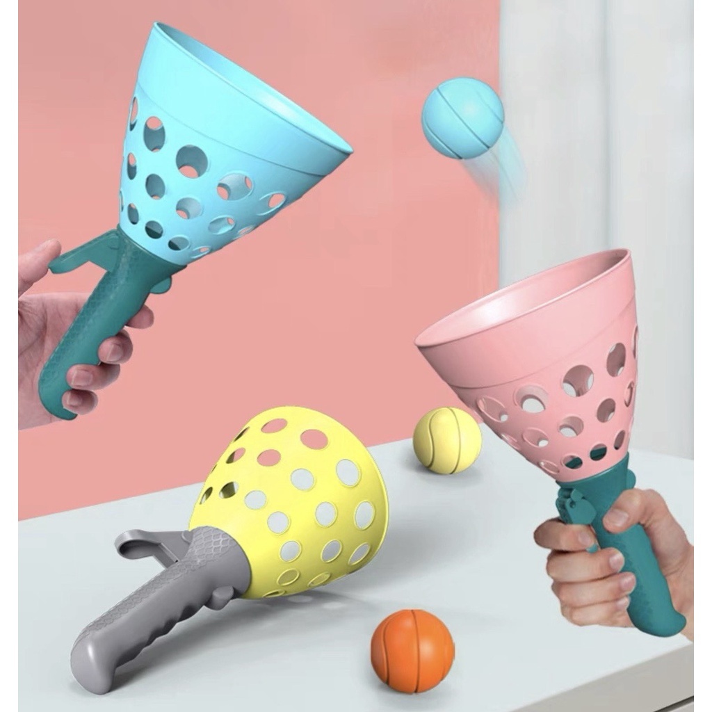 Fun ball shooting cup, height growth ball shooting cup with 4 balls ...
