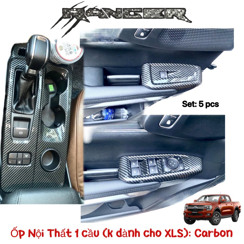 Interior Ford Ranger Wildtrak 2023 2024 2025 2026 High-Grade Carbon ...