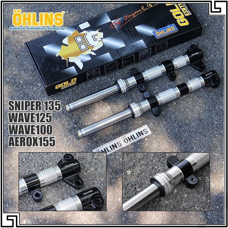 Front Fork CNC MUTAKIN&ohlins For Ex135 5s / Lc135 5s | Shopee Philippines