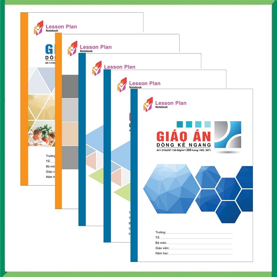 Load of 5 horizontally lined lesson plan books with 200 A4 pages Hai ...