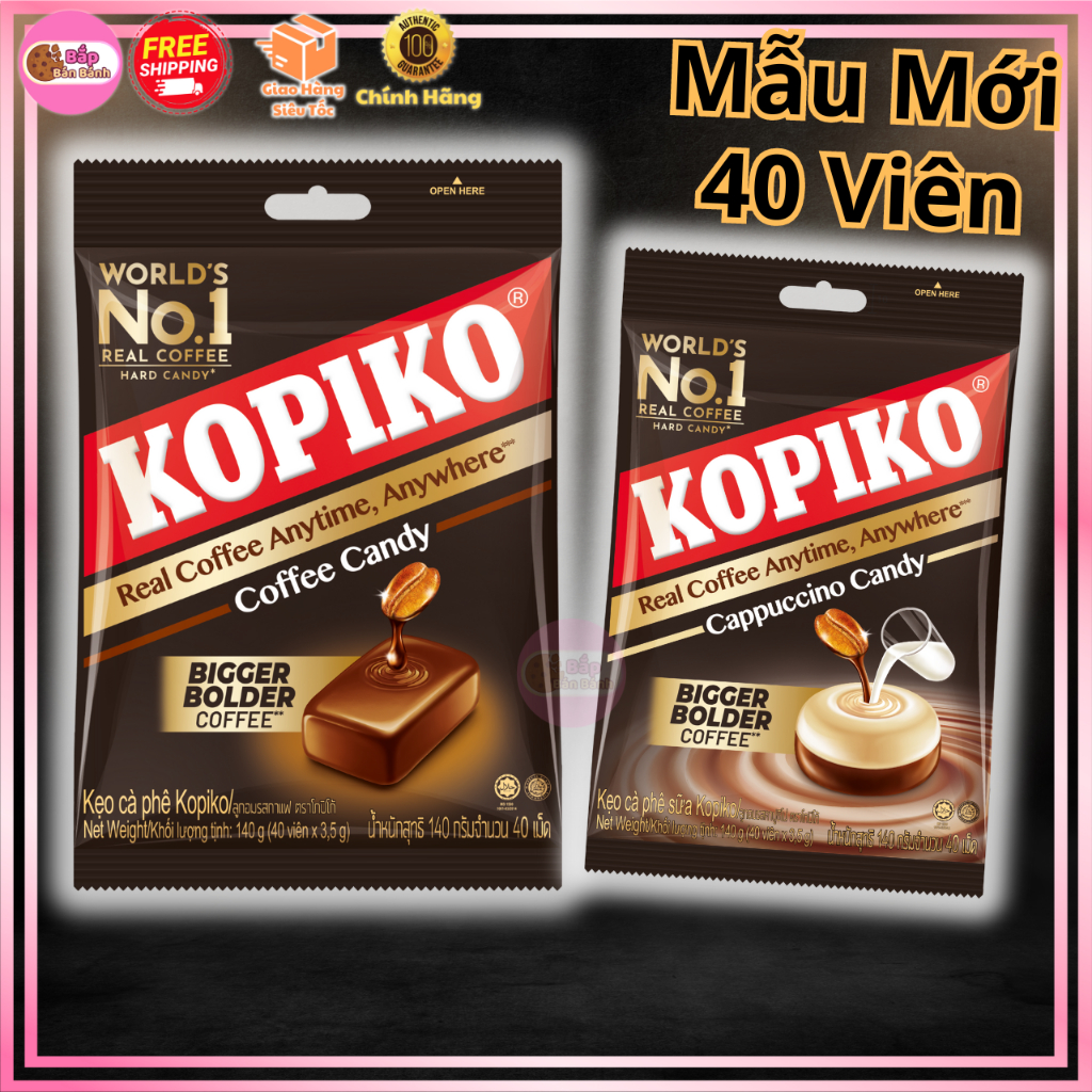 Kopiko Coffee Candy - Kopiko Indonesia Coffee Candy (Pack Of 140g x 40 ...