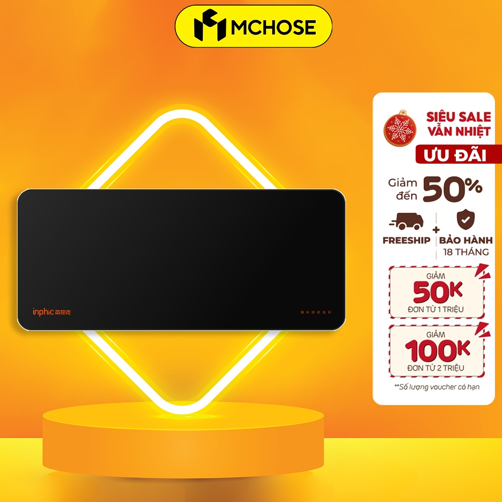 Mchose INPHIC LC1 mouse pad, black, size 25x70 | Shopee Philippines