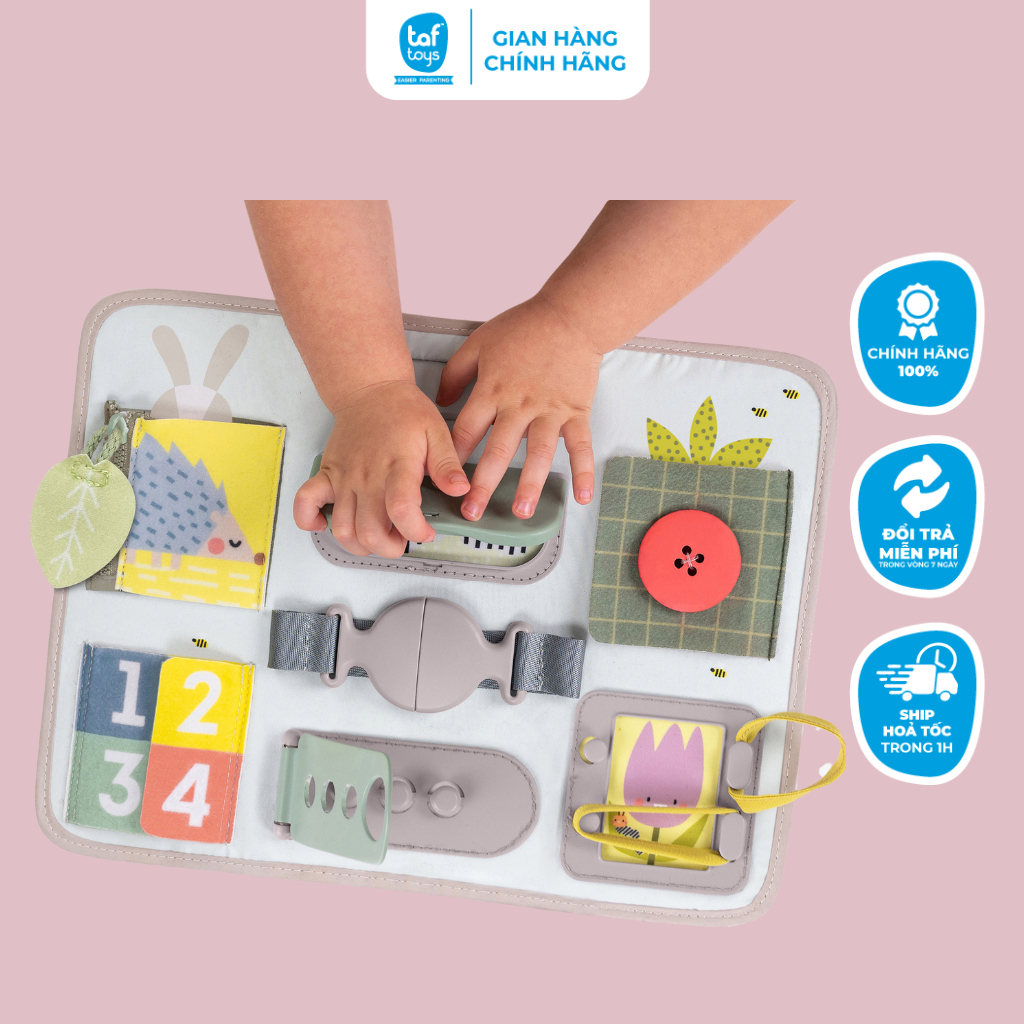 Busy Board Movement TOYS Includes 10 Small Activities - Helps Children ...