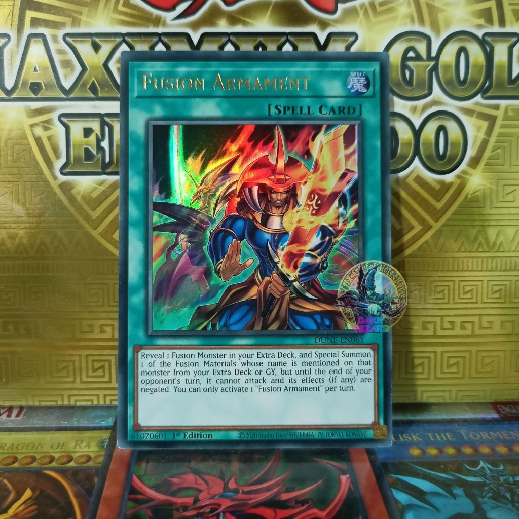 Fusion Armament – DUNE-EN061 – Ultra Rare [Yugioh Card] | Shopee ...