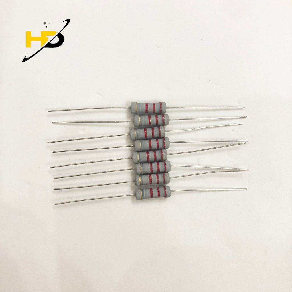 Combo of 20 Power Resistors 1W 2K2 5% Pin | Shopee Philippines