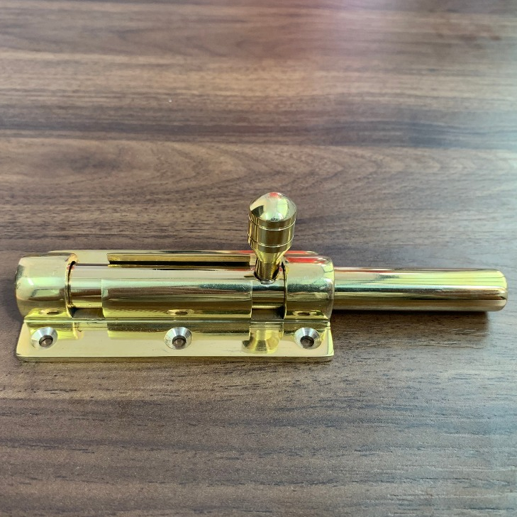 Vertical copper latch - 14mm diameter - Large door gate stopper ...