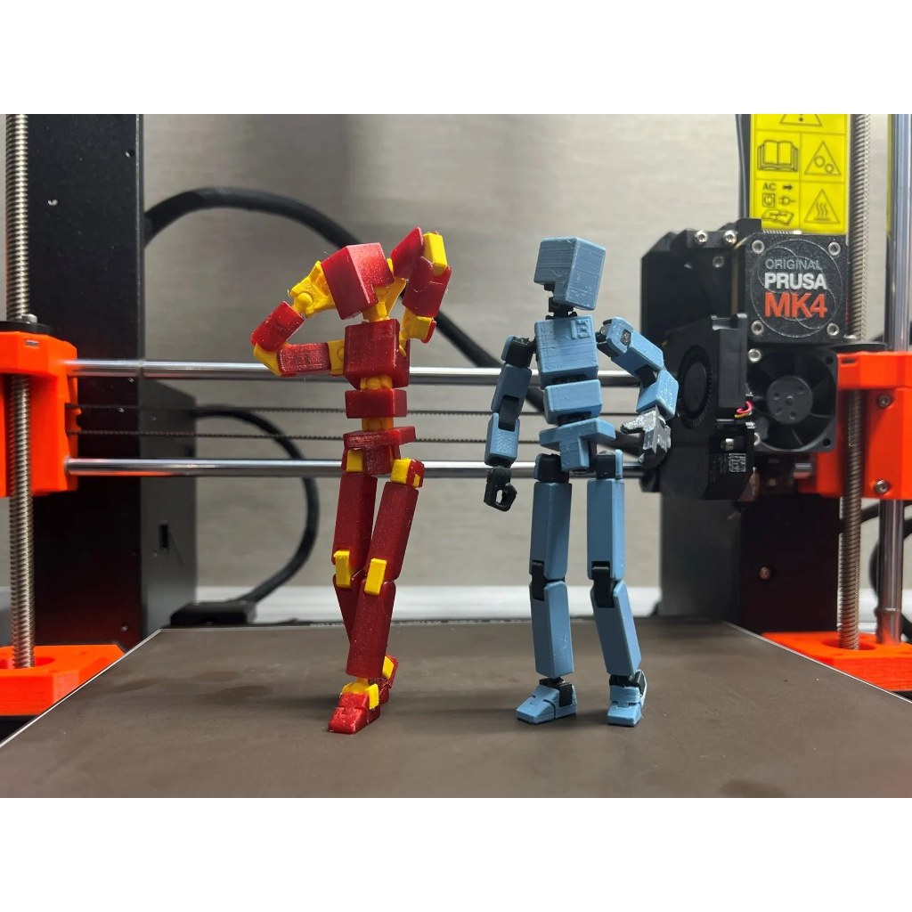 Robot Model, Action Character Easy 13 Self-Assembling Super Real, Flexible 3D Printed Multi ...