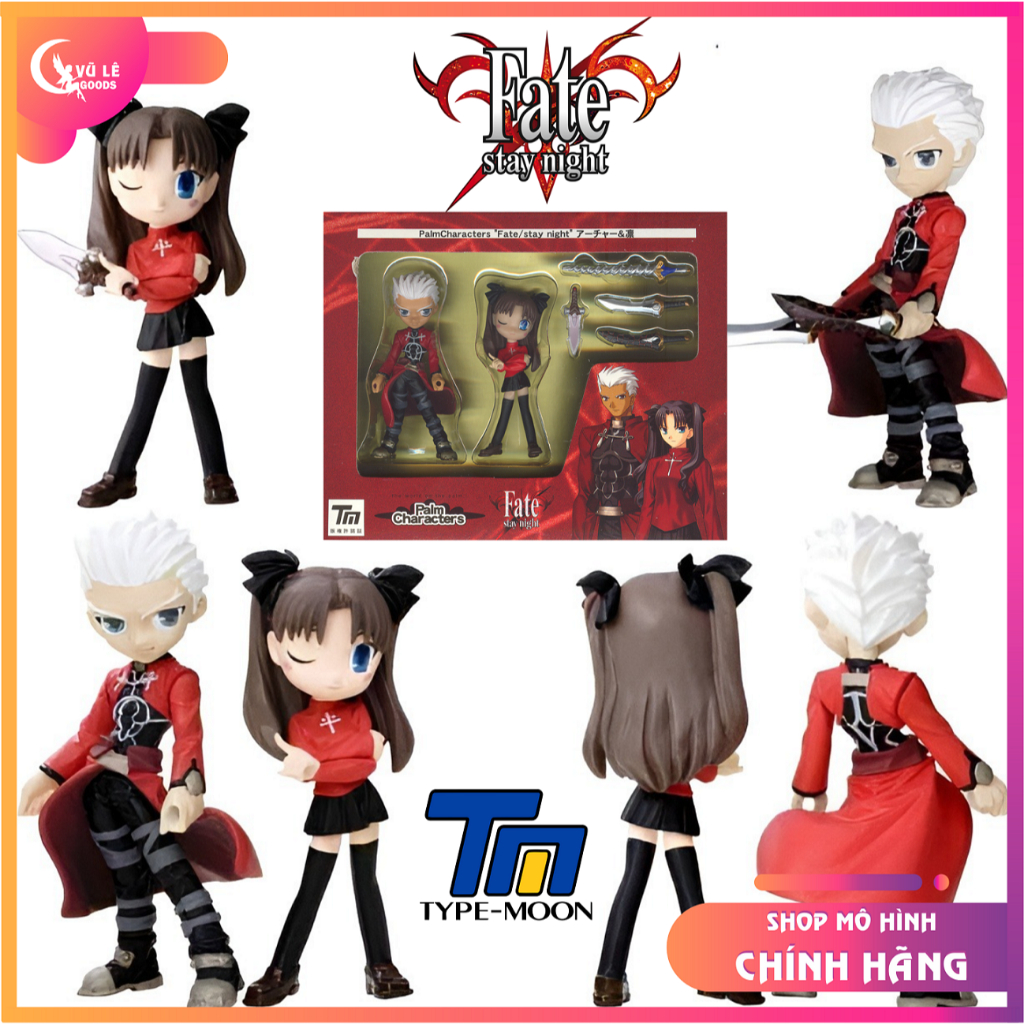 Model Fate / stay night - Archer & Rin Palm Characters Genuine TypeMoon ...