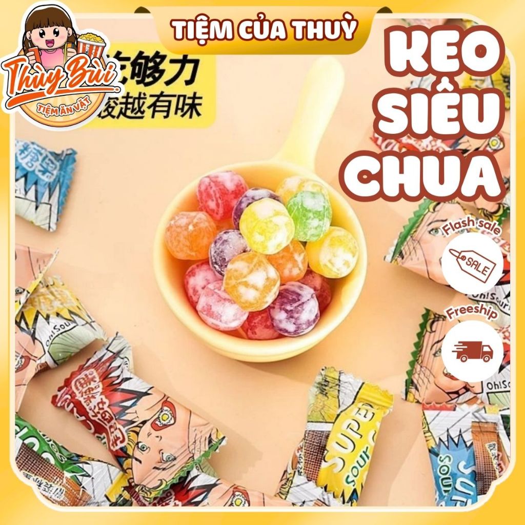500G World's Most Sour Candy Chinese Version, Super Sour Candy Mixed ...