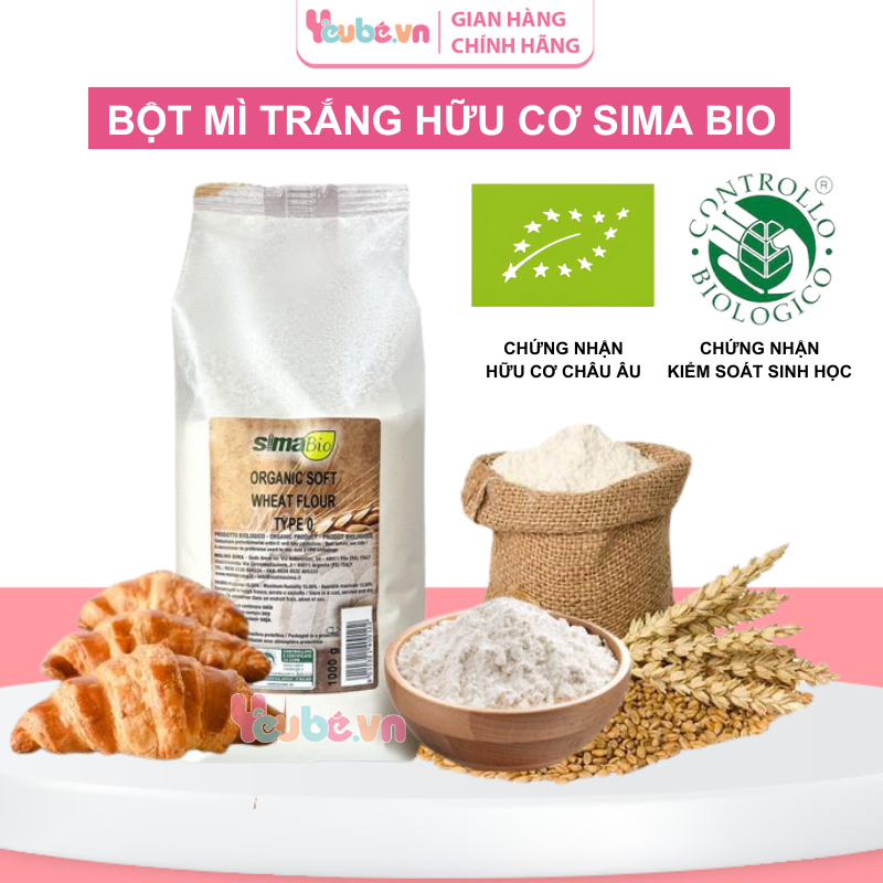 Sima Bio YEUBEVN Organic White Flour Whole Wheat Flour For Baby ...