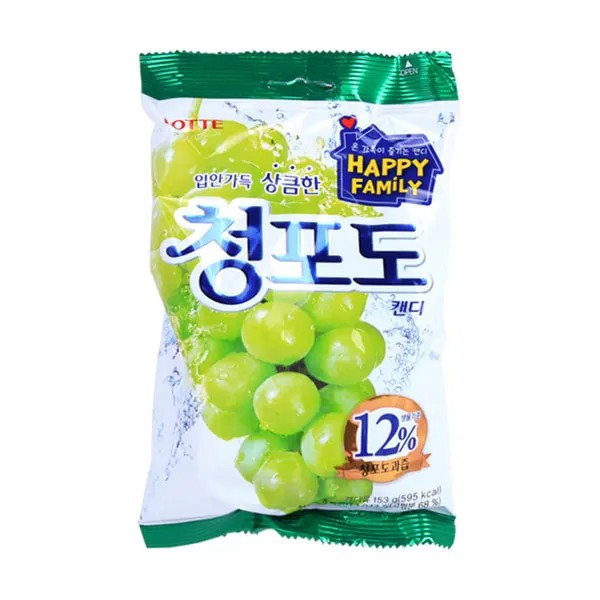 Lotte Korean Green Grape Candy 153g | Shopee Philippines