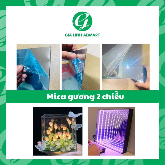 2-way mirror Mica used to make infinity light boxes | Shopee Philippines
