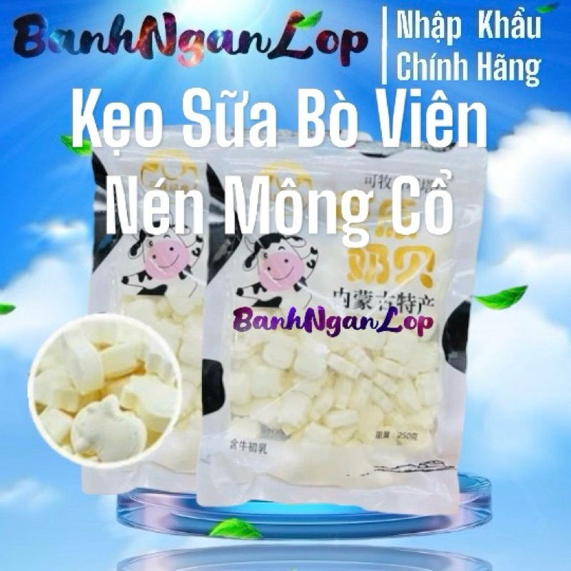 Mongolian Cow's Milk Candy Tablets 250g Delicious, Fatty, Super Rolled ...