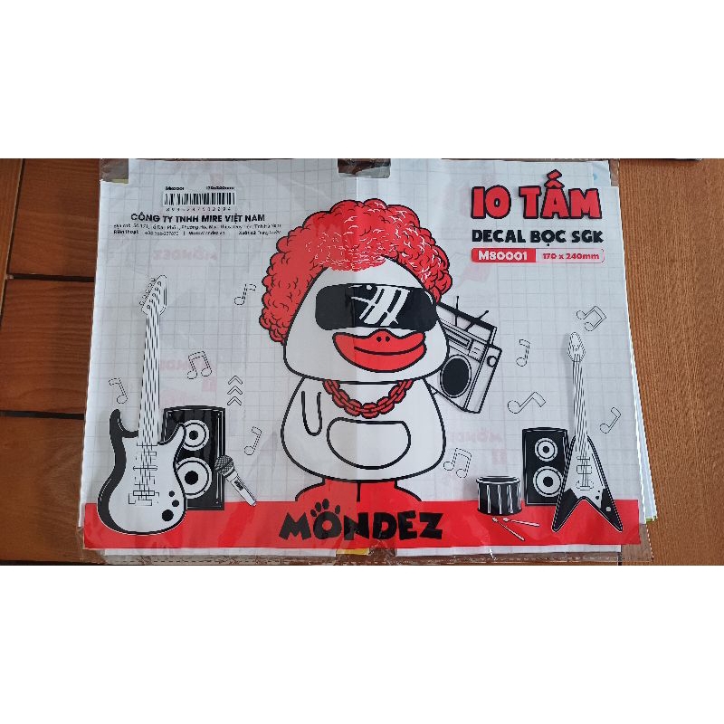 10 Sheets Of MonDez Decal Wrap (Size 170x240 _ oly Notebook, Exercise ...