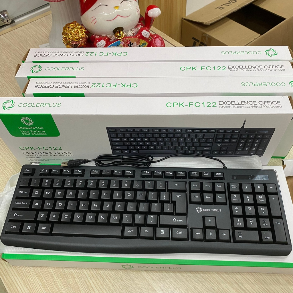 Coolerplus FC122 Keyboard, Anti-fog Laser Keyboard 2024 | Shopee ...