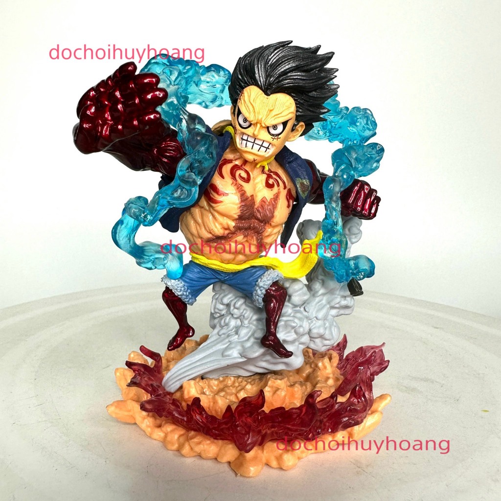 Luffy gear 4 chibi model 13cm One Piece | Shopee Philippines