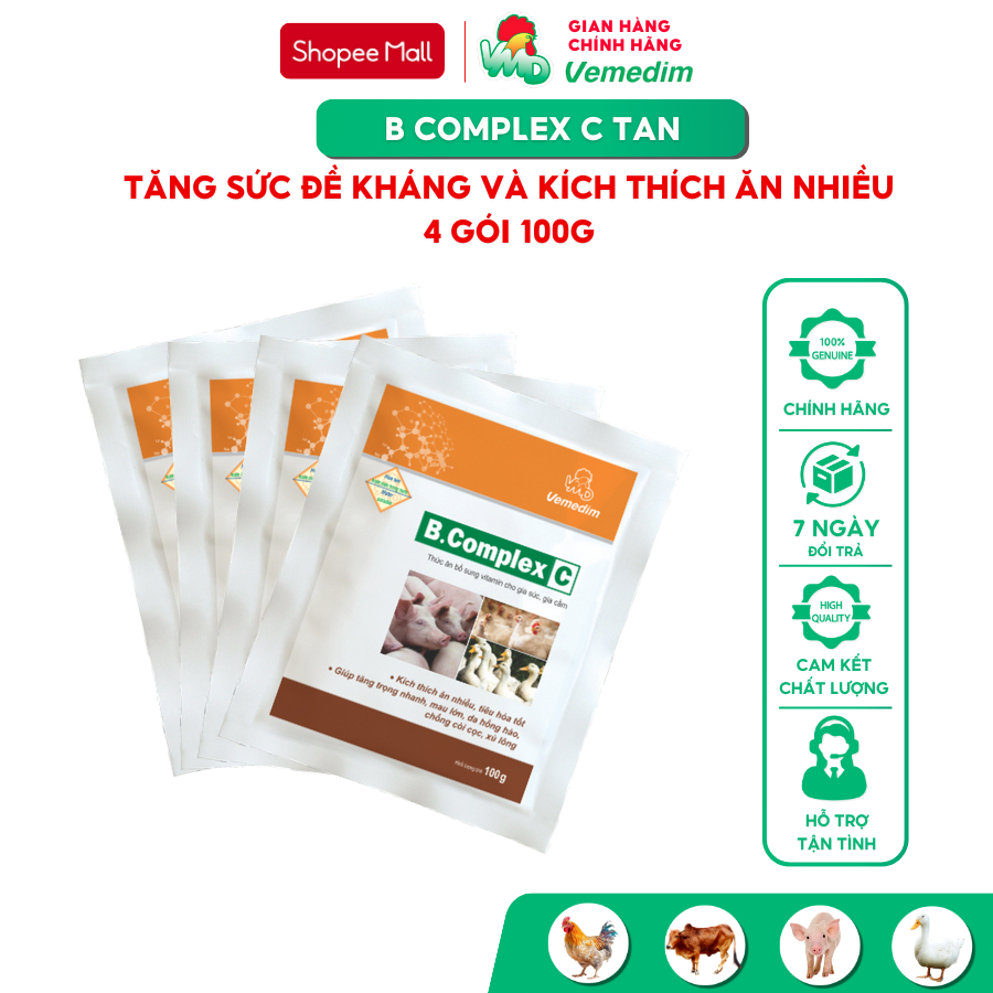 Vemedim B complex C dissolves vitamin supplement to increase resistance ...
