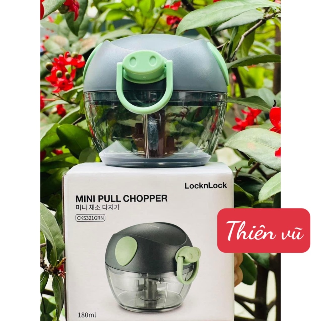 Lock & Lock mini multi-function garlic and chili grinder, convenient 3 ...