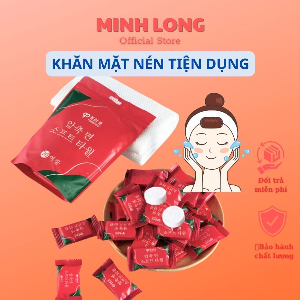 20 MULTI-FUNCTIONAL KOREAN COMPRESSED TISSUES | Shopee Philippines
