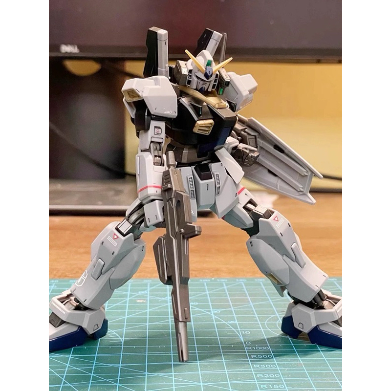 Gundam HG HG RX-178 Mk-II Mk2 21st Century Real Type with JMS water decal base Assembled robot ...