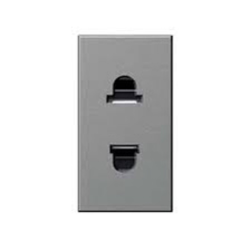 Legrand gray 2-pin single socket bead | Shopee Philippines