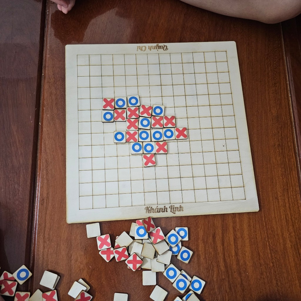 Wooden checkers game, waterproof chess board with name engraved upon ...