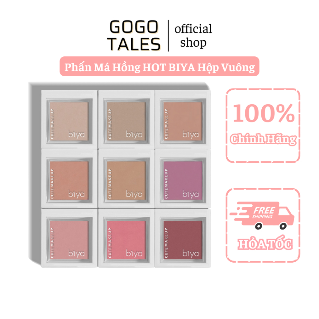 [NEW Arrival BIYA] HOT DOUYN BIYA Blush Square Box Gentle Natural ...