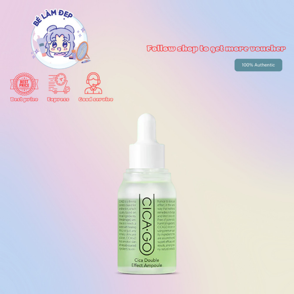 Isoi Cica Double Effect Ampoule Serum Help Restore - 30ml | Shopee ...