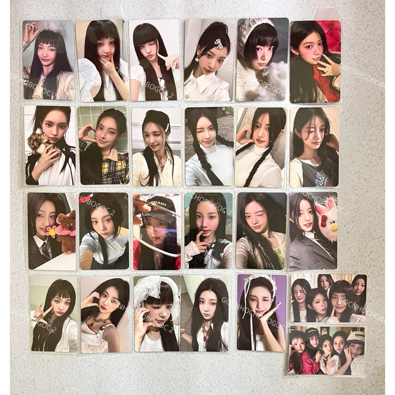 [ ILLIT] Photocard with rounded corners, genuine ILLIT photo card ...