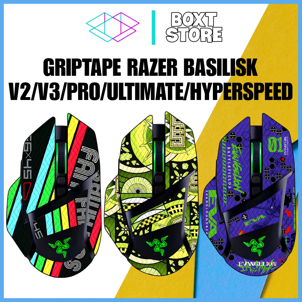 Razer Basilisk V2 V3 Pro Ultimate X HyperSpeed 3M Grip Tape - Skin ...