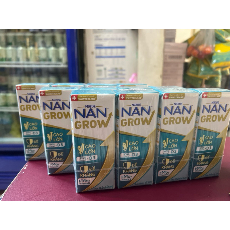 Combo of 3 packs of Nestlé NAN GROW ready-to-drink liquid milk 180ml ...