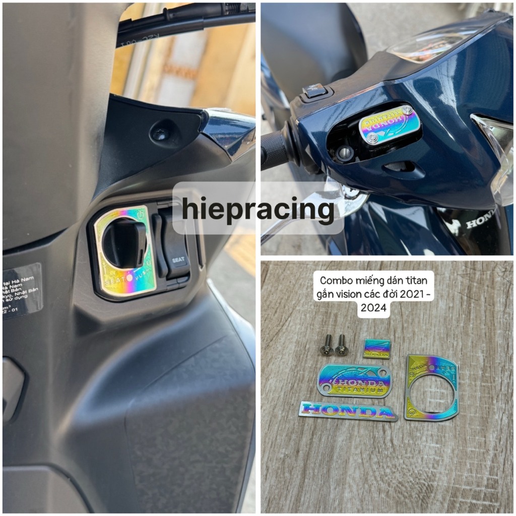 Combo Titanium Stickers For vision Cars From 2021-2024 | Shopee Philippines