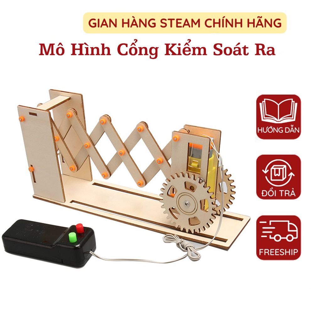 Diy Self-Assembled Remote Control Access Control Gate Model - Stem ...