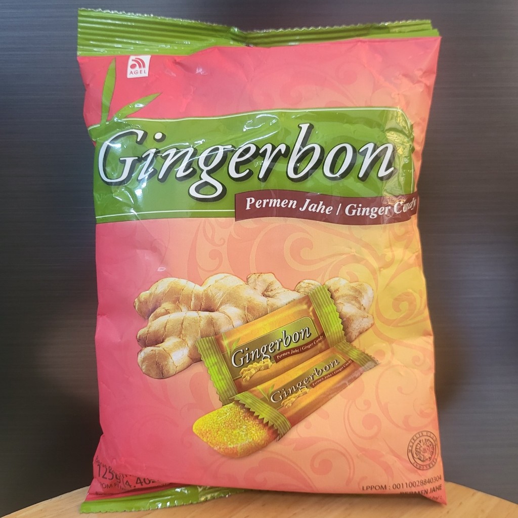 Gingerbon - RED pack 125g - Ginger Candy (soft) / INDONESIA / Ginger ...