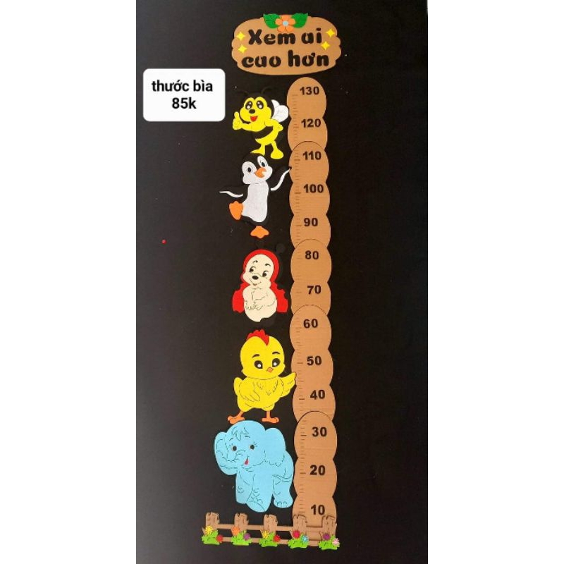 Steam cardboard height ruler, DIY preschool supplies | Shopee Philippines
