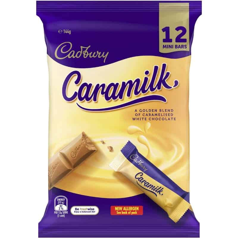 BAG OF 5 - 12 SOCOLA BARS Cadbury Caramilk / Twirl Bites / Moro ...