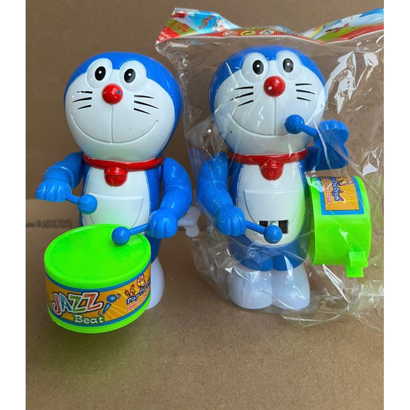 Doraemon playing toy Plastic wind-upClear, playing elephant Clear ...