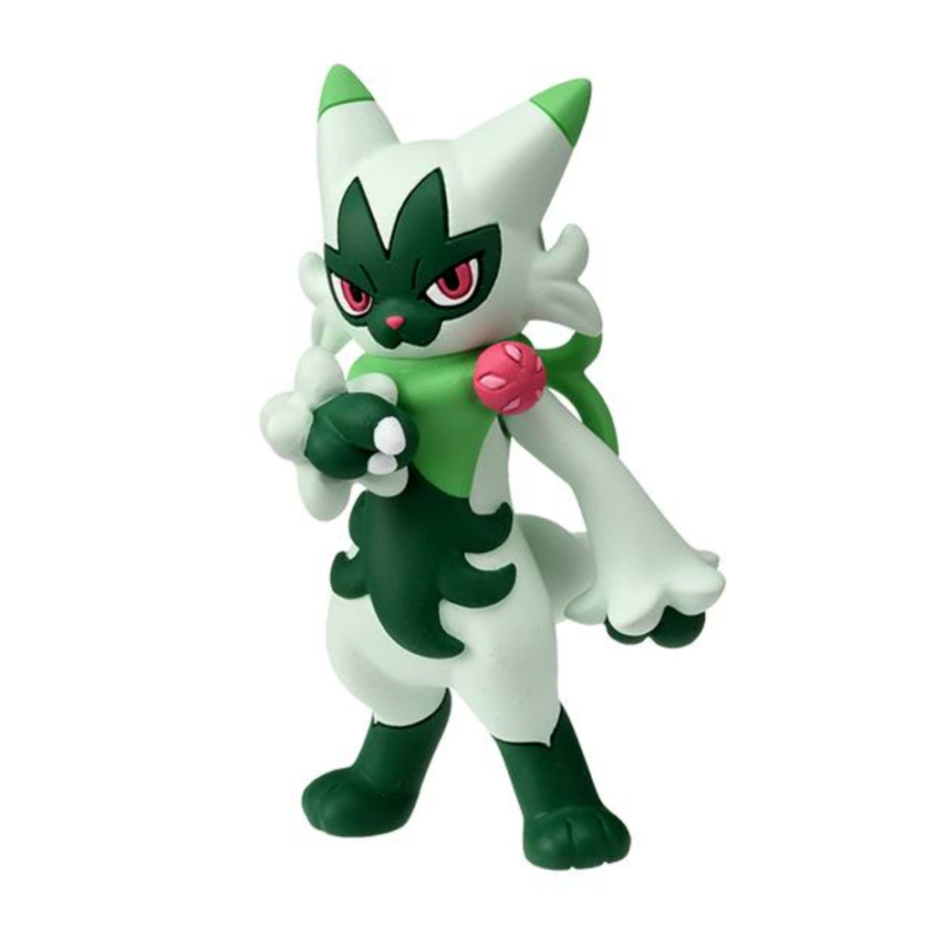 GENUINE GENUINE |Takara Tomy| Pokémon Moncolle Floragato Figure Toy ...