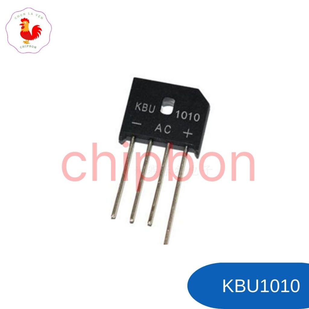 Kbu1010 10A bridge diode converts AC to DC power | Shopee Philippines