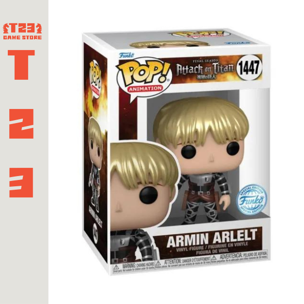 Fiko PoP Armin Arlelt - Metallic model from the movie Attack on Titan ...