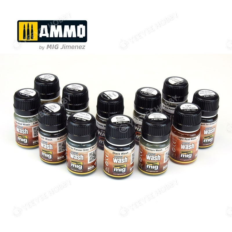 AMMO BY MIG MODEL PAINT - 1000~011 - ENAMEL WASH EFFECT PAINT | Shopee ...
